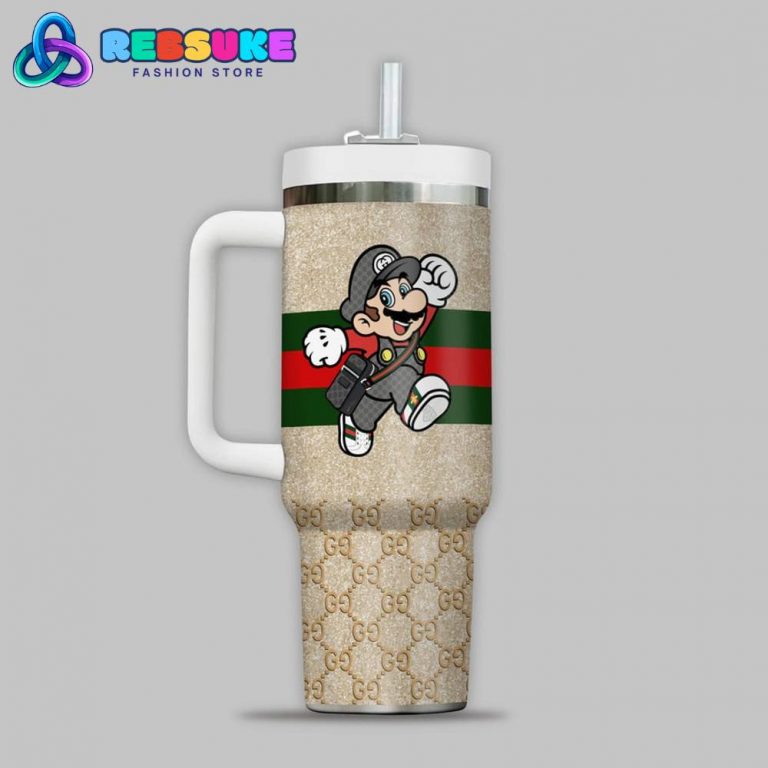 Super Mario x Gucci 40 oz Stanley Tumbler - Rebsuke