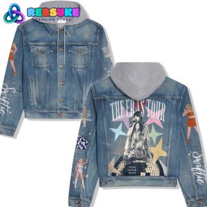 Taylor Swift The Eras Tour Hoodie Denim Jacket - Rebsuke