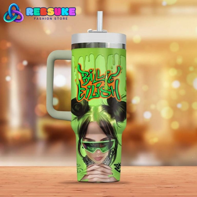 Billie Eilish Happier Than Ever Stanley Tumbler - Rebsuke