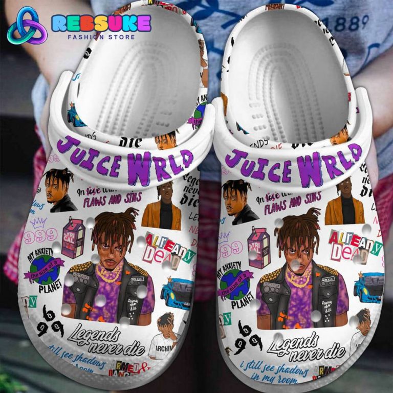 Juice Wrld Legends Never Die Crocs - Rebsuke