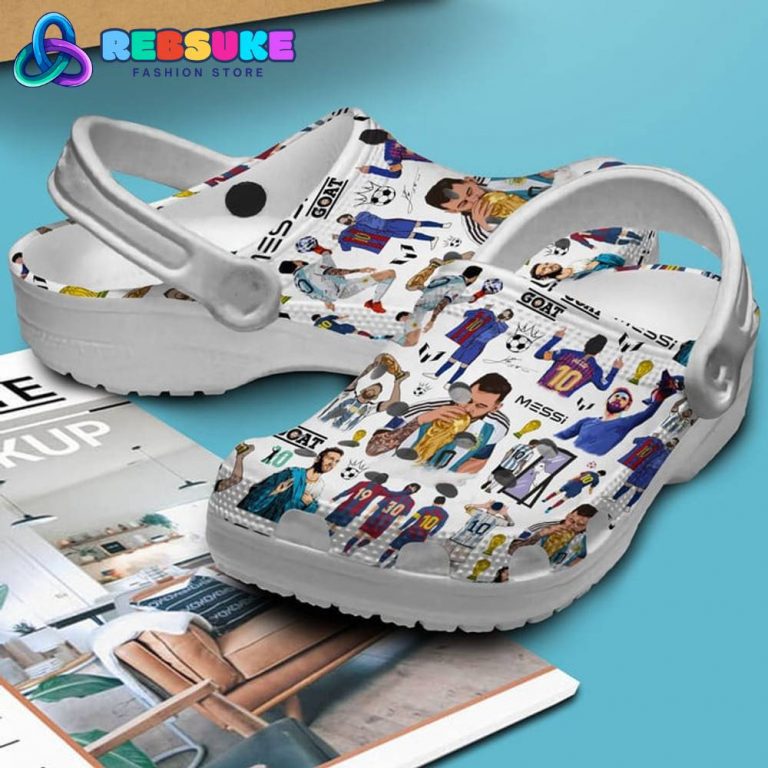 Lionel Messi World Cup Champion Crocs - Rebsuke