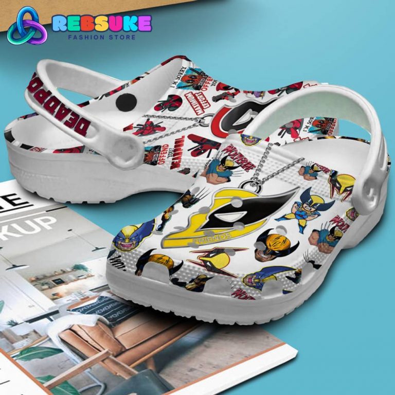 Deadpool And Wolverine 2024 Maximum Effort Crocs - Rebsuke
