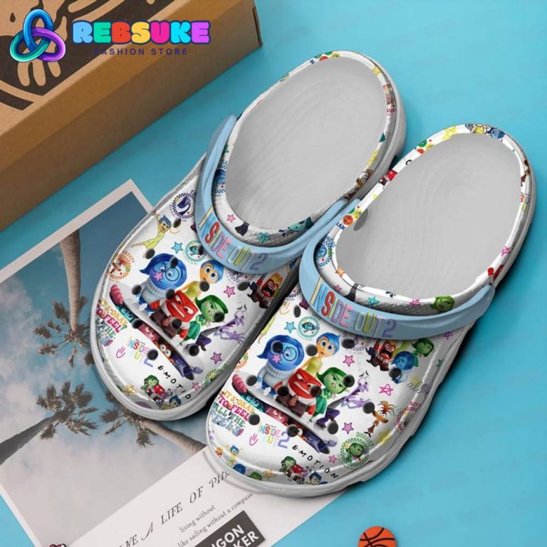 Inside Out 2 It's Okay To Feel All The Feels Crocs - Rebsuke
