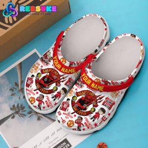 Manchester United The Red Devils Customized Crocs - Rebsuke