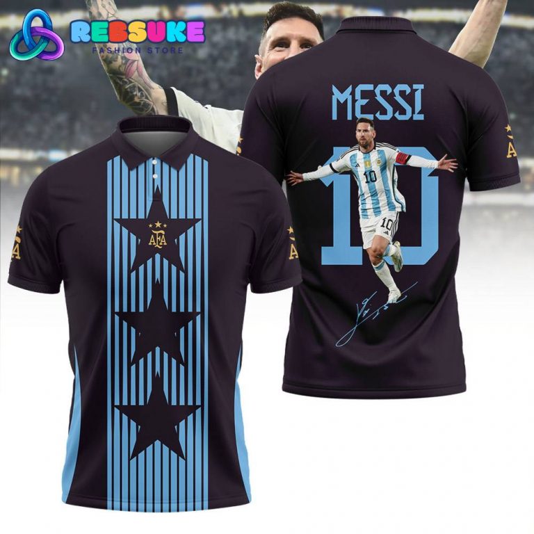 Lionel Messi x Argentina Limited Edition 2024 Polo Shirts - Rebsuke