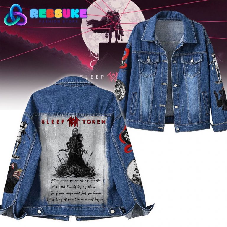 Sleep Token Band Tour 2025 Denim Jacket - Rebsuke