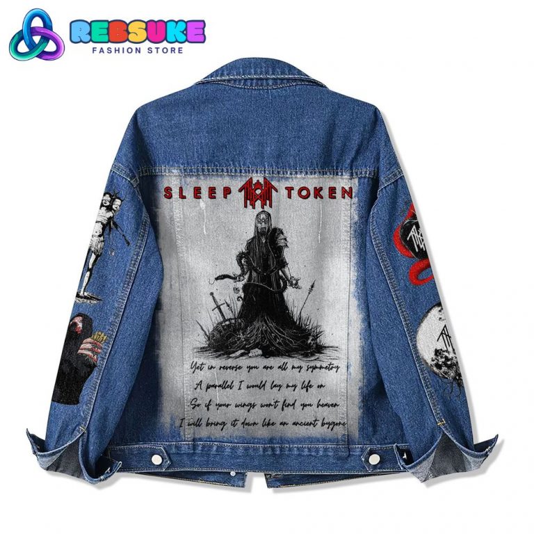 Sleep Token Band Tour 2025 Denim Jacket - Rebsuke