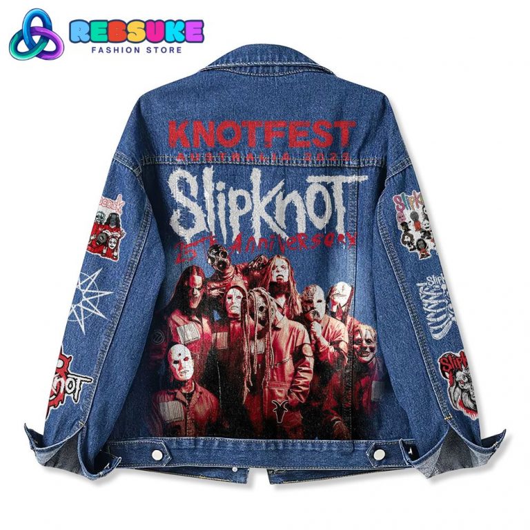 Slipknot Knotfest 2025 Australia Denim Jacket - Rebsuke