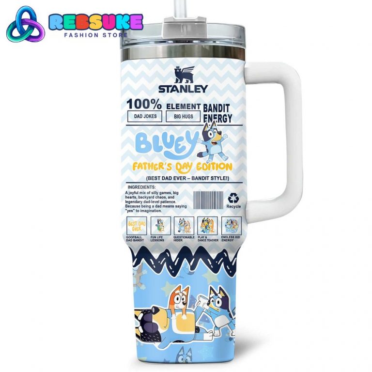 Bluey Father's Day Edition 2025 Stanley Tumbler - Rebsuke