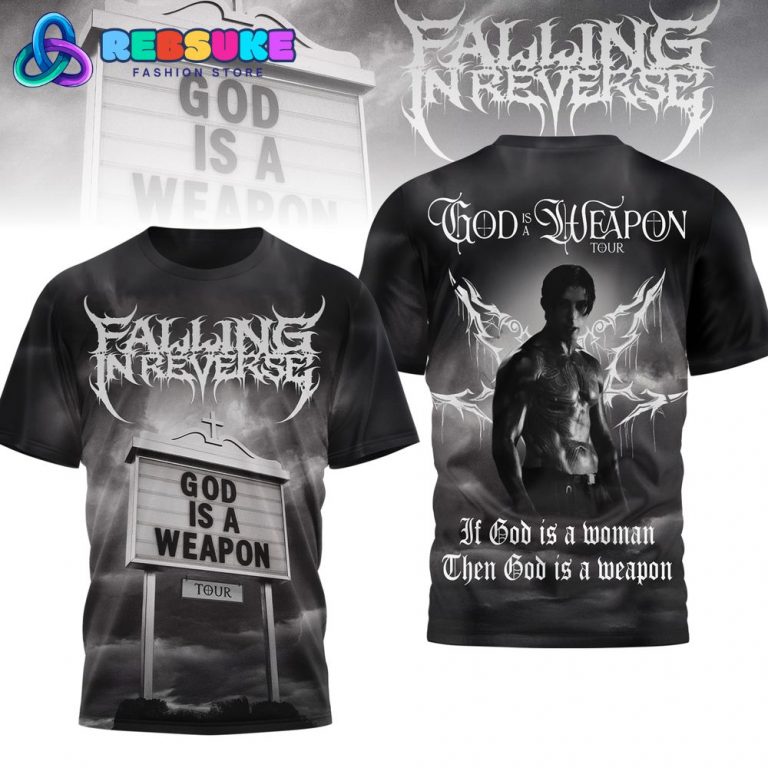 Falling In Reverse God Is A Weapon Tour 2025 Shirt - Rebsuke