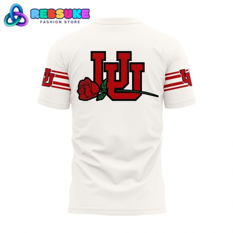 Utah Utes Football 2025 The Rose Bowl White Shirt - Rebsuke